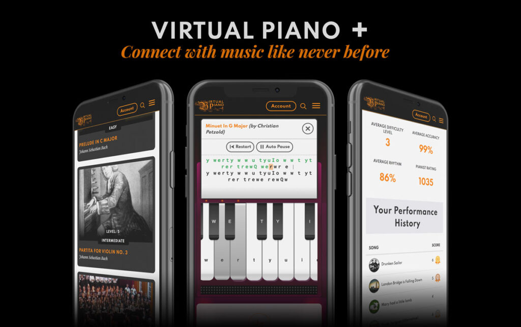 Virtual Piano Plus Membership | Learn, Play, Teach | Virtual Piano