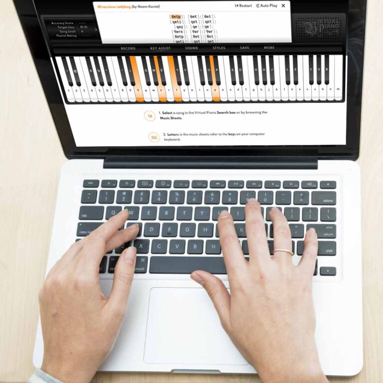 LESSON 8.2. Playing Chords On Virtual Piano | Virtual Piano